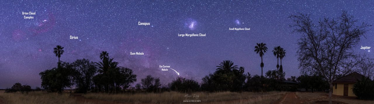 Namibian southern night sky | Astrocat