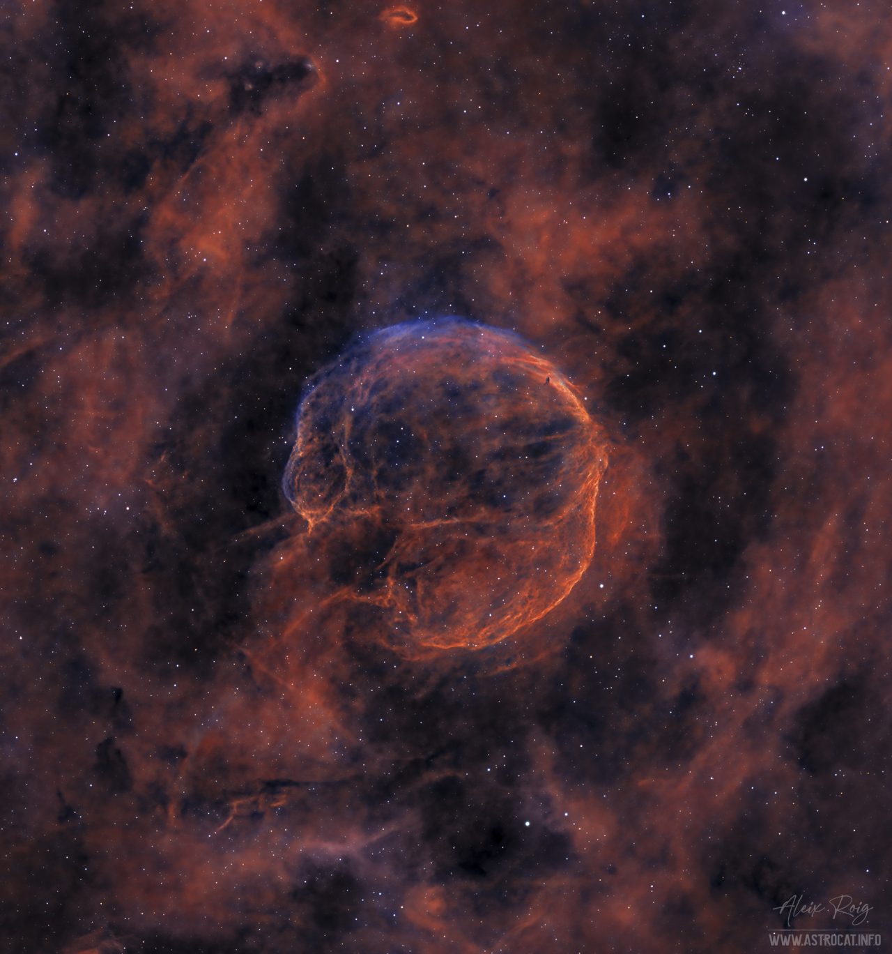 The Medulla Nebula Supernova Remnant | Astrocat