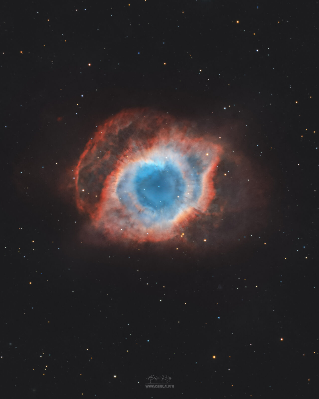 The Helix Nebula, NGC 7293 | Astrocat